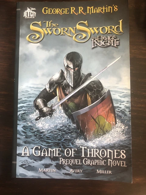 GEORGE R MARTIN Graphic Novel The Hedge Knight 1 & 2 The Sworn Sword ...