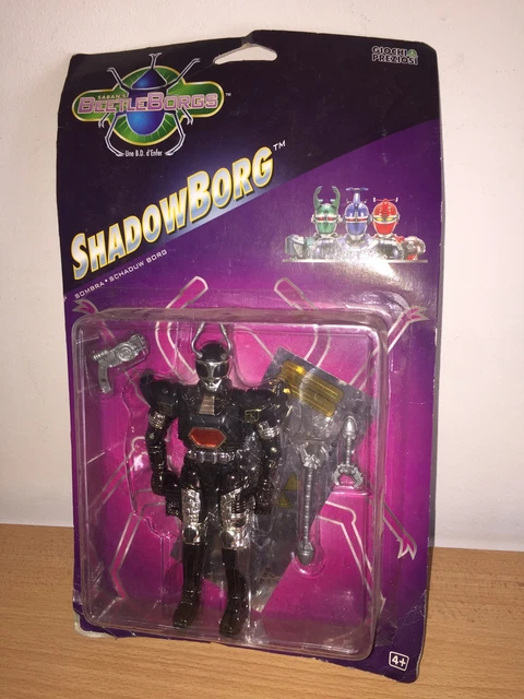BANDAI BEETLEBORGS SHADOWBORG Action Figure MOC, 1997 EUR 58,14 ...