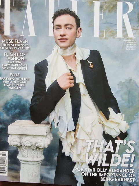 TATLER MAGAZINE SEPTEMBER 2025 (International edition) - Olly Alexander ...