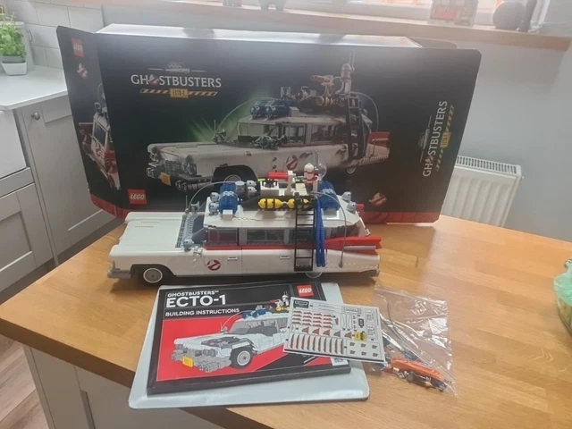 LEGO ICONS GHOSTBUSTERS Ecto-1 10274 Built Once Unused Stickers £130.75 ...