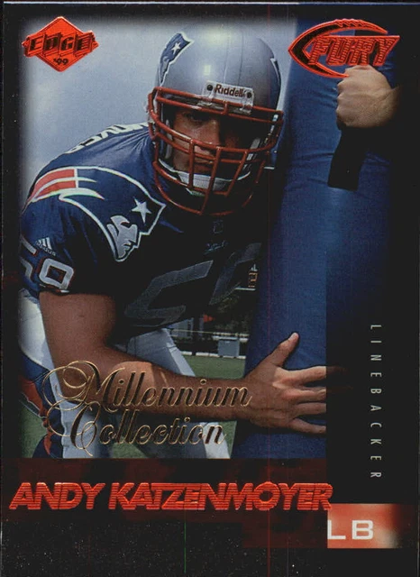 1999 COLLECTORS EDGE Millennium Collection Fury #176 Andy Katzenmoyer ...
