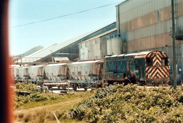 RAILWAY PHOTO 6X4 Class 08 Industrial Use Goonbarrow China Clay Works ...