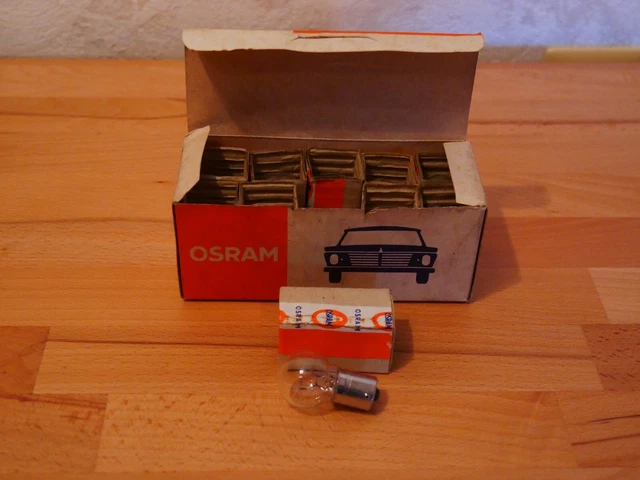 ORIGINAL OSRAM 12V 15W 7533 BA15S für Oldtimer EUR 2,00 - PicClick DE