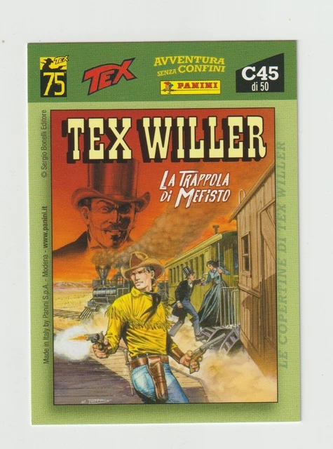 PANINI TEX AVVENTURA Senza Confini Figurina Card N. C45 EUR 1,50 ...