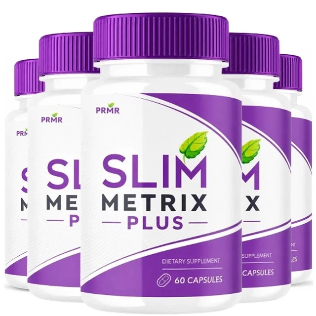 SLIM METRIX WEIGHT Loss Dietary Supplement Capsules SlimMetrix Diet ...