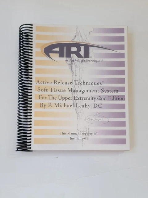 ACTIVE RELEASE TECHNIQUES Soft Tissue Management System for Upper ...