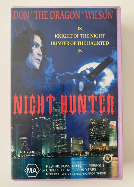 NIGHT HUNTER [VHS] Network Video Big Box Ex-Rental Don Wilson Action ...