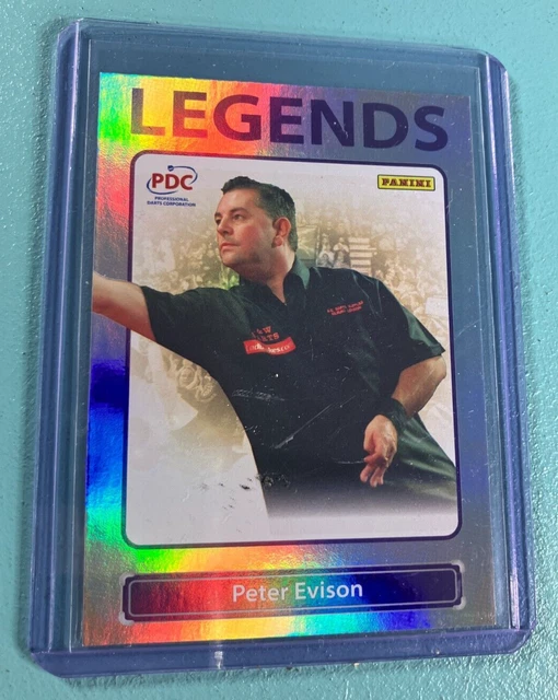 PANINI 2025 PDC Darts World Cup Trading Card Card Legends Peter Evison ...