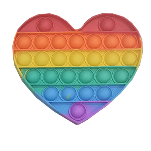 HEART POP IT Fidget Swap Fidgets Popits Popit Christmas Gift st ...