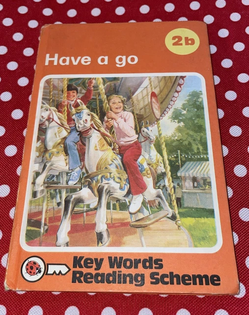 VINTAGE LADYBIRD KEY Word Reading Scheme ‘Have a go’ 2b £2.95 - PicClick UK