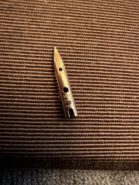 PARKER 61 FOUNTAIN Pen Gold Nib Fine / Plume Parker 61 en Or 14k Fine ...