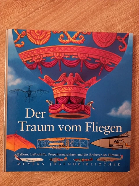 MEYERS JUGENDBIBLIOTHEK 9---DER TRAUM VOM FLIEGEN---ohne Selbstklebebilder EUR 1,00 - PicClick DE