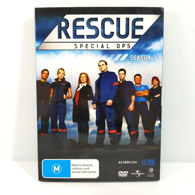 RESCUE SPECIAL OPS Season 1 First Series DVD 4 Disc PAL Region 2 4 $9. ...