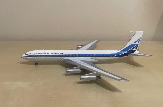 INFLIGHT 200, AEROLINEAS ARGENTINAS, BOEING 707, '80s LIVERY, 1:200 ...