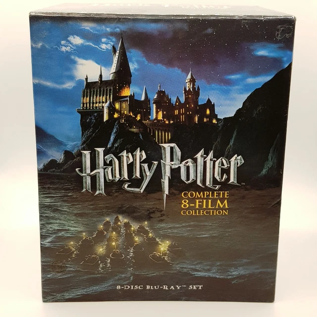 HARRY POTTER THE Complete 8 Film Collection Blu-Ray Box Set - Region B £39.32 - PicClick UK