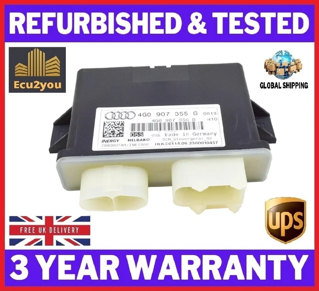 REFURBISHED AUDI ADBLUE CONTROL UNIT 4G0907355G £99.00 - PicClick UK