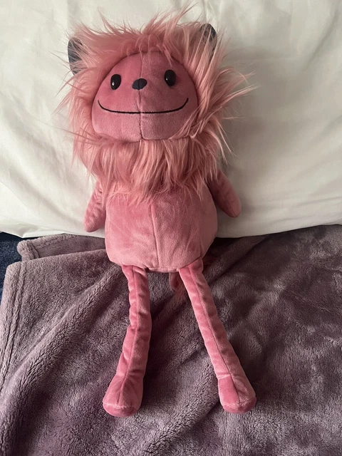 BRAND NEW WITH Tags Jellycat JINX Monster Pink Plush Soft Toy BNWT £83. ...