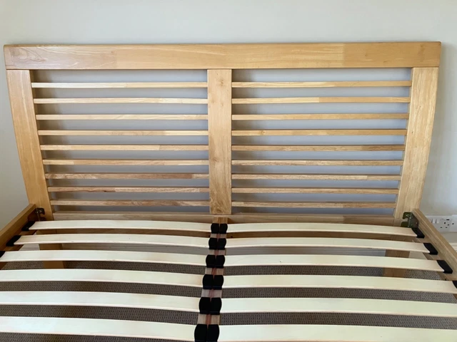 KING SIZE OAK Bed Frame £99.99 - PicClick UK