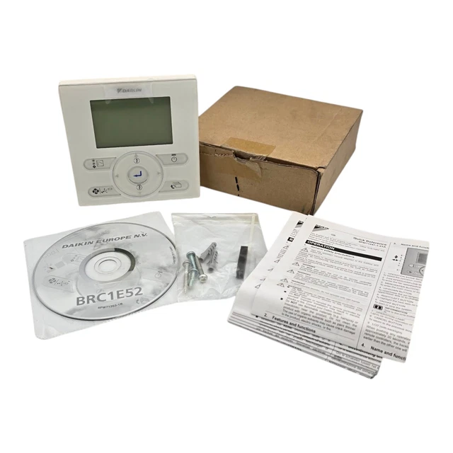 DAIKIN BRC1E52A7 HARD Wired Air Con Controller A/C Remote Controller ...