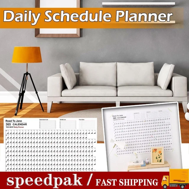 2023 CALENDAR SIMPLE Daily Schedule Planner Sheet DIY Hanging ew ...