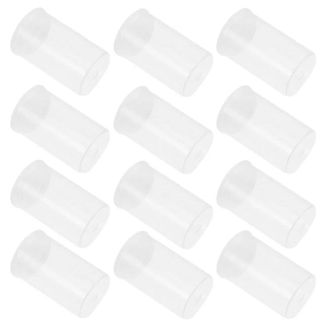 30 PCS PLASTIC Jars with Lids Photography Film Storage Empty Canisters ...