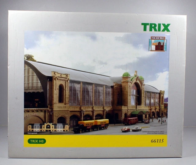 TRIX DAMMTOR 66115 Bausatz Bahnhof H0 OVP extrem selten EUR 206,00 ...