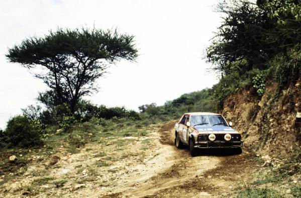 SHEKHAR MEHTA MIKE Doughty, Datsun 160J WRC Rally 1979 Motor Racing Old ...