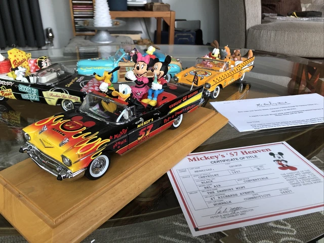 DANBURY MINT DISNEY Mickey’s 57 heaven Disney Mickey Mouse Minnie ...