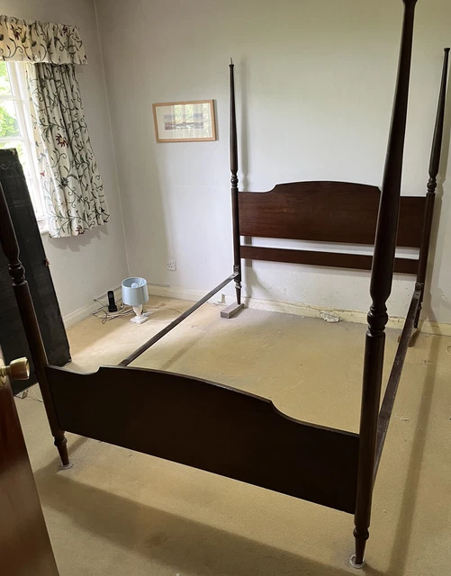 STAG FOUR POSTER Bed Frame, Base And Mattress (not complete) £10.00 ...
