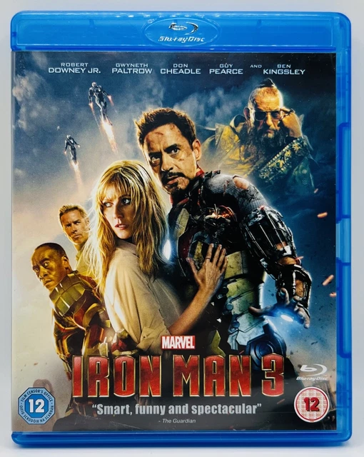 IRON MAN 3 (2013). HD Blu Ray. Excellent condition. £2.80 - PicClick UK