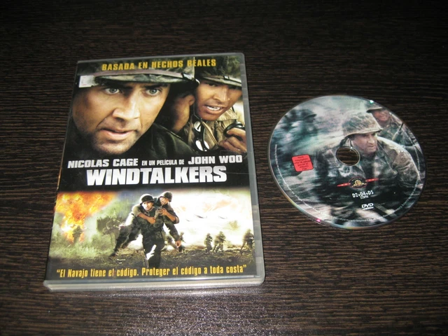 DVD WINDTALKERS NICOLAS Cage Adam Beach Peteer Stormare Noah Emmerich ...