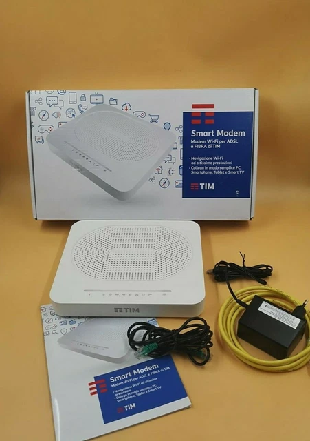 TIM SMART MODEM Technicolor TG789vac v2 Modem WiFi ADSL e Fibra EUR 49 ...
