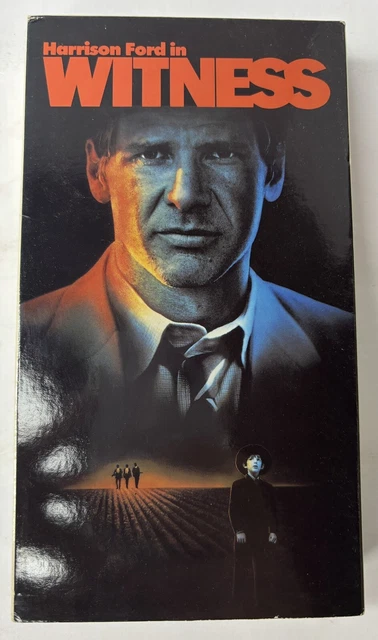 WITNESS VHS 1985 Tape Video Cassette Movie Harrison Ford Paramount ...