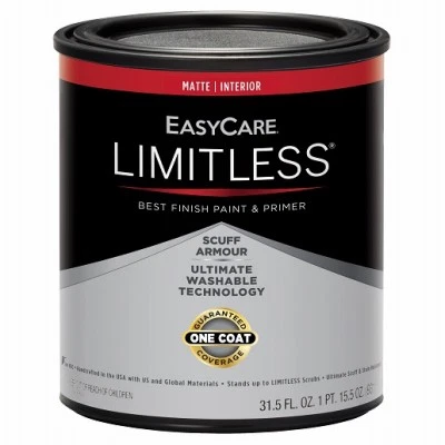 4 PACK - Limitless Interior Paint & Primer,Neutral Base Eggshell ...