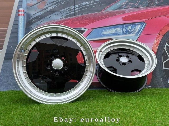 4 X 18 Inch 5x112 Monoblock B Performa 25 Style Wheels: Fits For ...