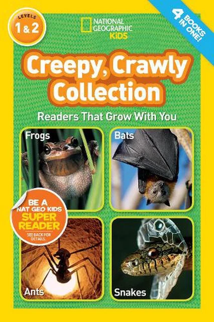 NATIONAL GEOGRAPHIC KIDS Readers: Creepy Crawly Collection: Creepy ...