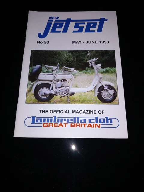 NEW JET SET Magazine Lambretta Lcgb, Issue 93, May-Jun 1998 EUR 2,31 ...