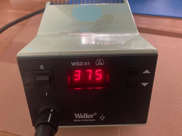 WELLER WSD 81 Lötstation +Weller MLR21 Lötkolben EUR 99,00 - PicClick DE