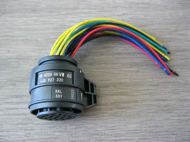 VW AUDI DQ250 02E DSG Transmission Gearbox ECU Wiring Connector 20-Pin ...