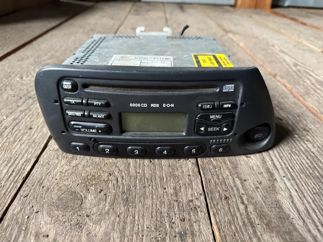 FORD KA 6000 CD RDS Autoradio + Code EUR 74,95 - PicClick DE