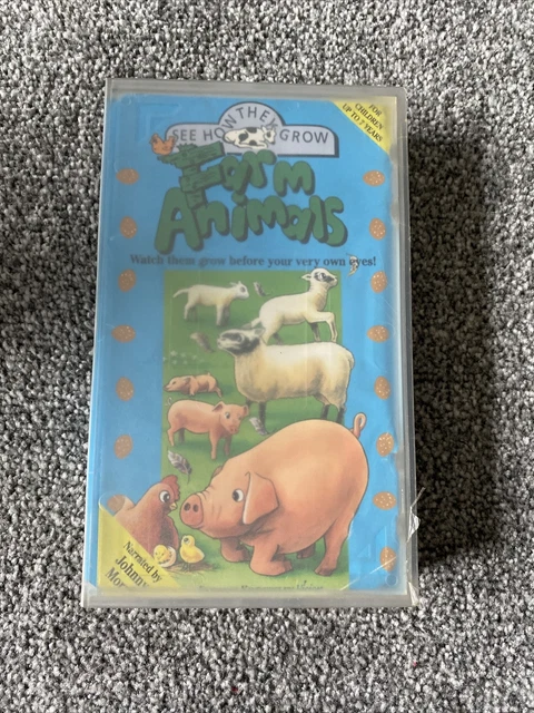 FARM ANIMALS VHS Video Retro £4.30 - PicClick UK