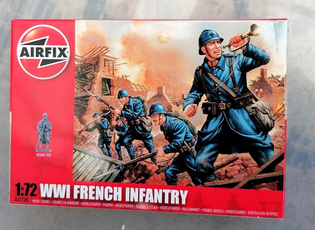 AIRFIX: WW1 FRENCH Infantry 1:72 (Ao 1728) Sealed Box. £5.43 - PicClick UK