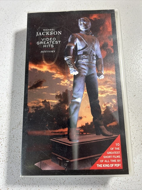 VINTAGE MICHAEL JACKSON Vhs Tape Video Greatest Hits History King Of ...