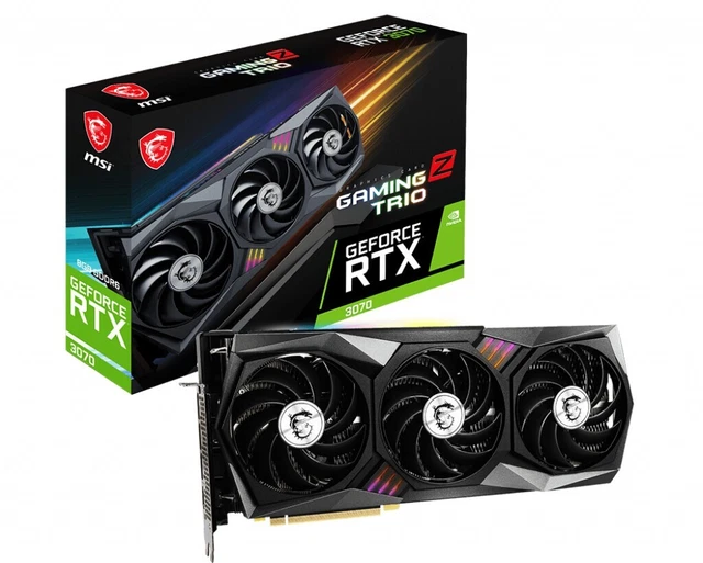 MSI GEFORCE RTX 3060 Ti GAMING Z Trio LHR 8Go GDDR6 Carte Graphique EUR 340,00 - PicClick FR