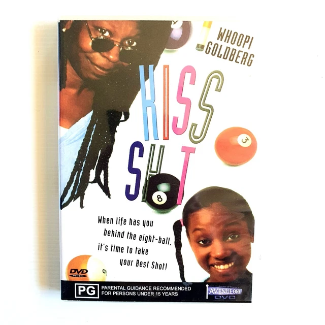 KISS SHOT DVD 1989 Drama, Comedy, Whoopi Goldberg, Region 0/All, VGC ...