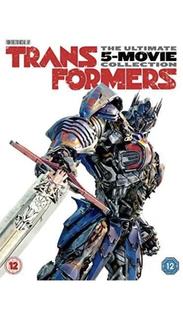 TRANSFORMERS: 5-MOVIE BOXSET Collection (DVD) Brand New (loose Disc) £ ...