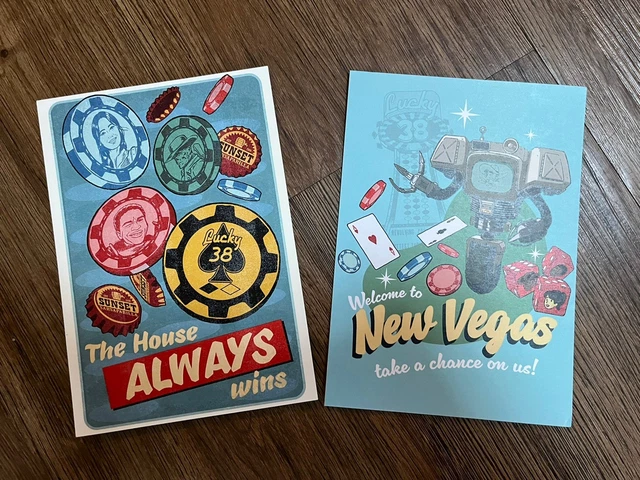 TWO FALLOUT SEASON 2 Promo Postcards From Amazon Prime Video London ...