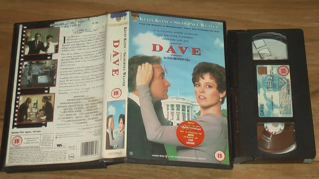 DAVE VHS VIDEO Big Box Ex Rental Warner PAL £4.99 - PicClick UK