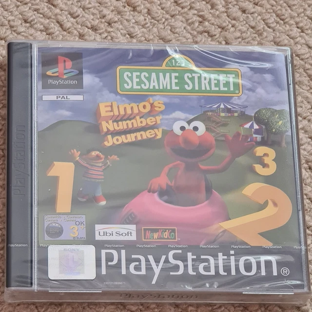 SESAME STREET ELMO'S NUMBER JOURNEY ELMOS PS1 GAME BRAND NEW SEALED ...