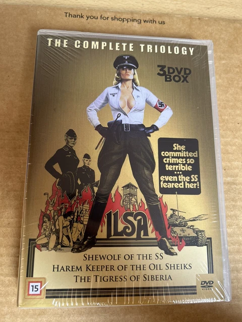 ILSA TRILOGY SHE Wolf Of The Ss Harem Keeper Oil Sheiks Tigress Siberia ...